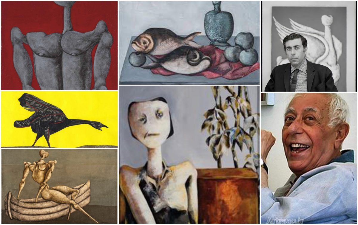 Remembering Iranian Artist Bahman Mohasses - Queen Farah Pahlavi