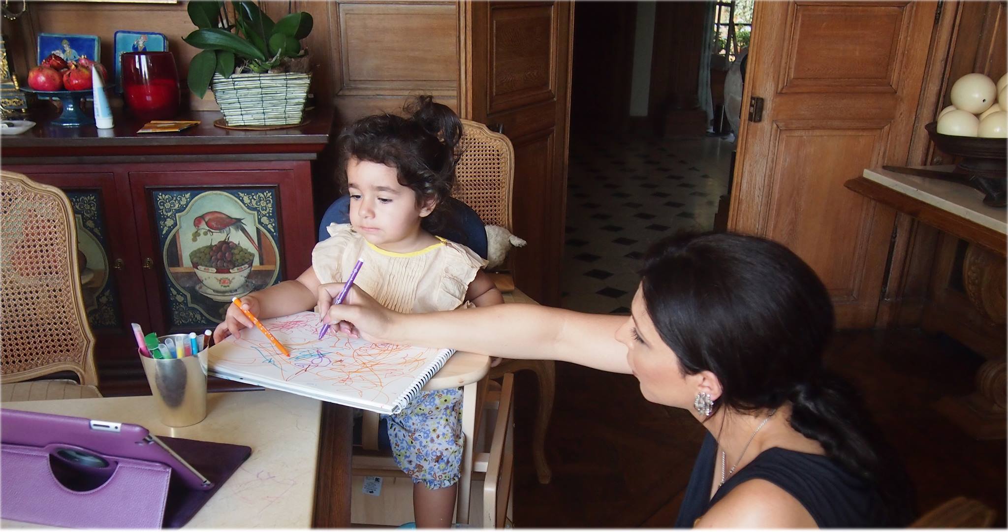 Princess Iryana Leila Pahlavi - Queen Farah Pahlavi