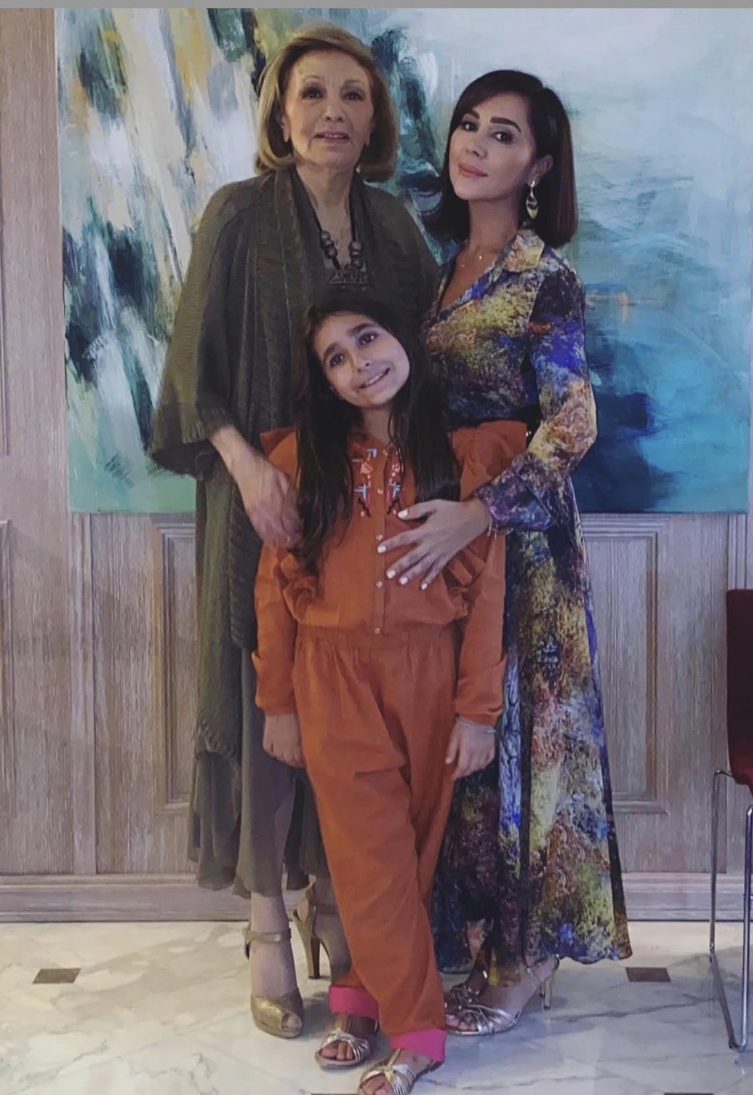 Princess Iryana Leila Pahlavi - Queen Farah Pahlavi