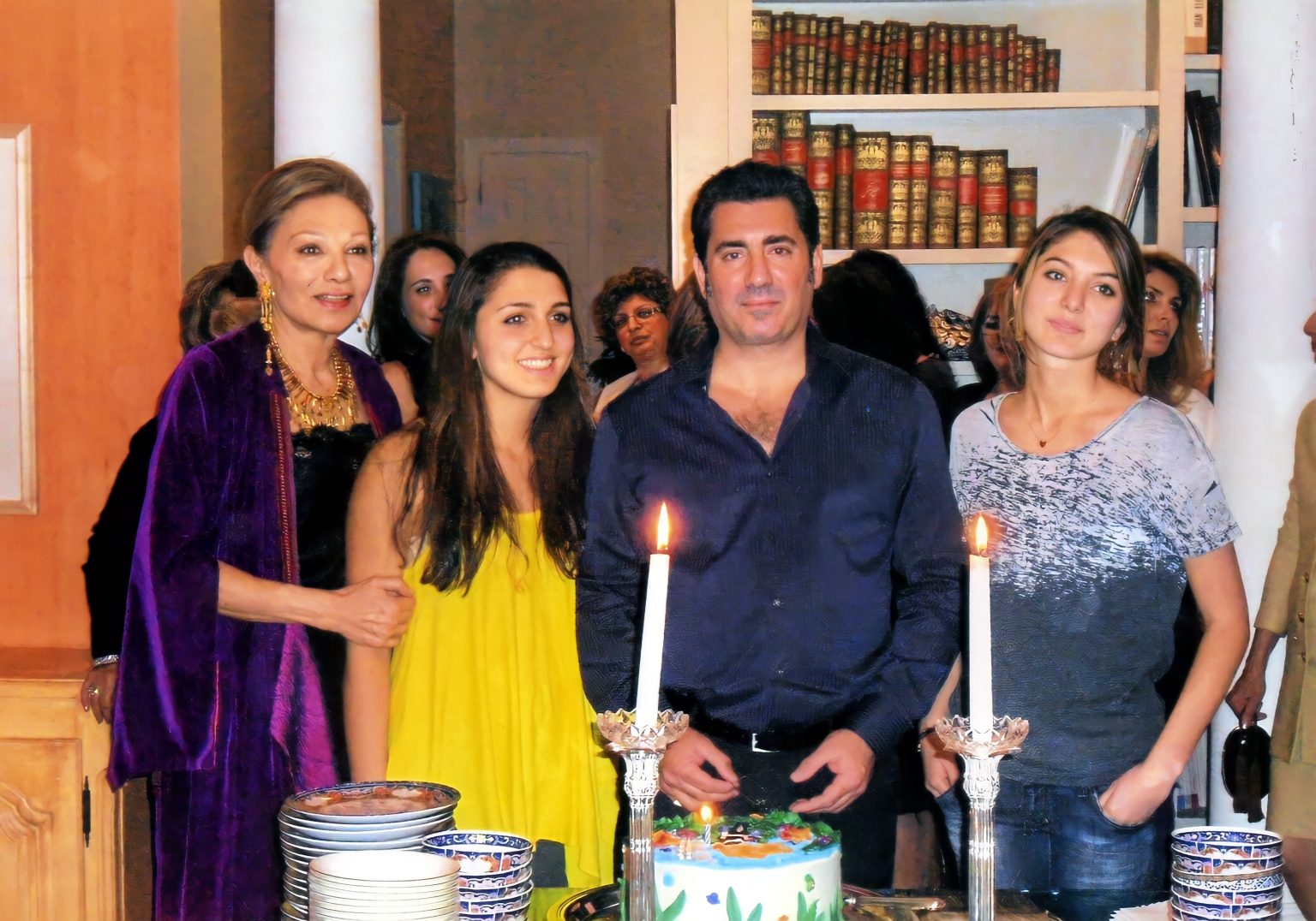 Princess Iman Pahlavi - Queen Farah Pahlavi