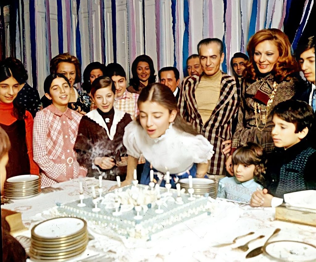 Princess Farahnaz Pahlavi - Queen Farah Pahlavi