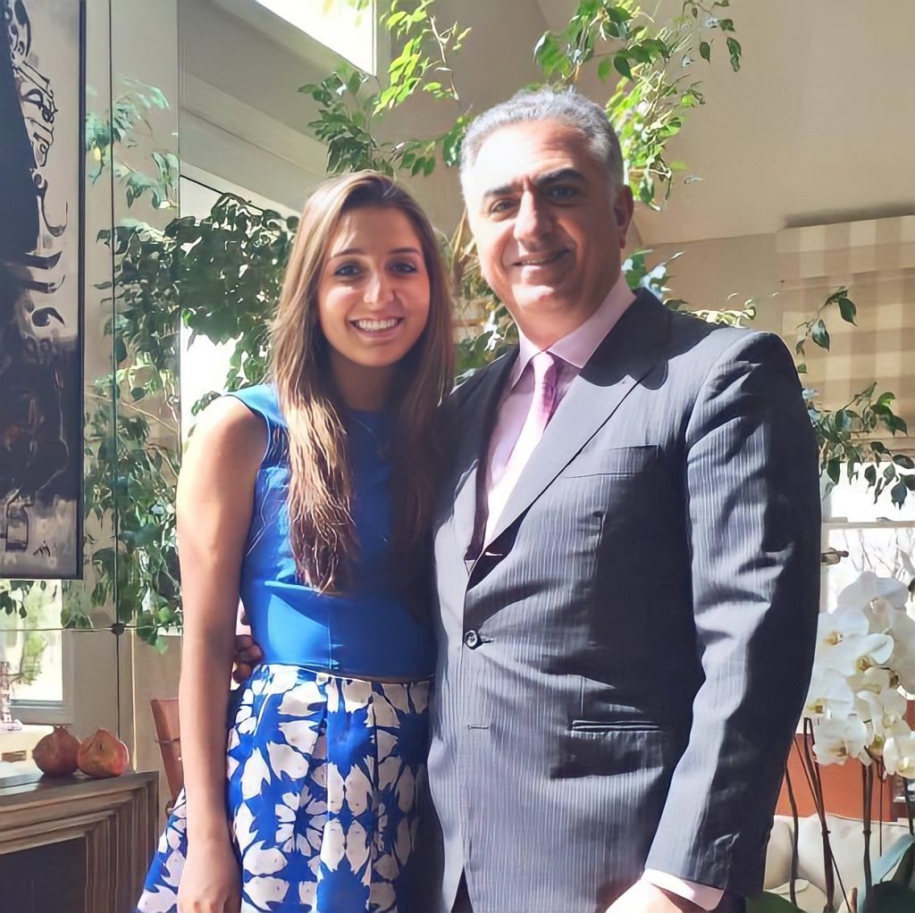 Princess Iman Pahlavi - Queen Farah Pahlavi